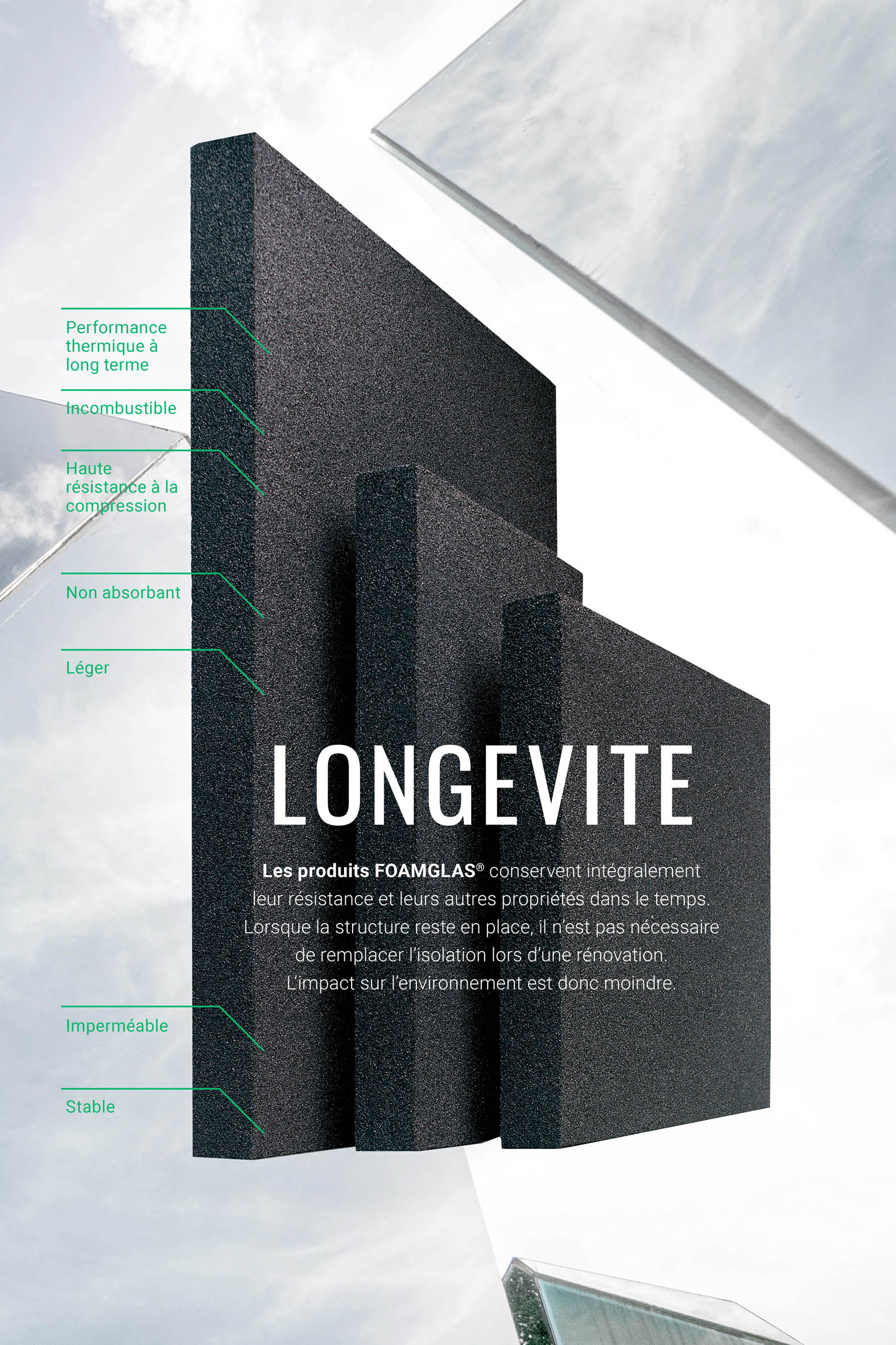 FOAMGLAS : isolation thermique durable pour bâtiments performants